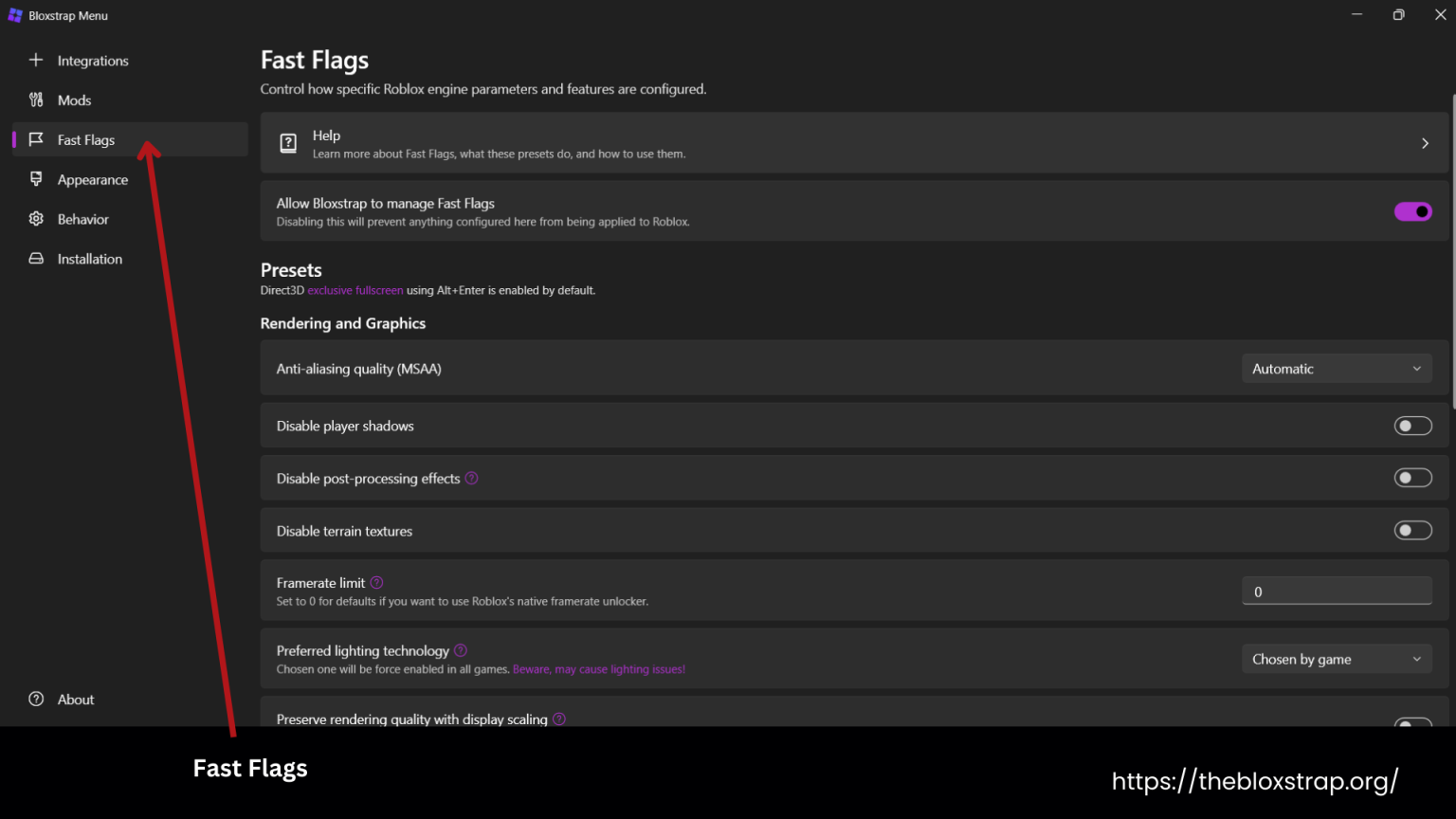 Bloxstrap (v2.9.0) » Download #1 Roblox Bootstrapper [Official]