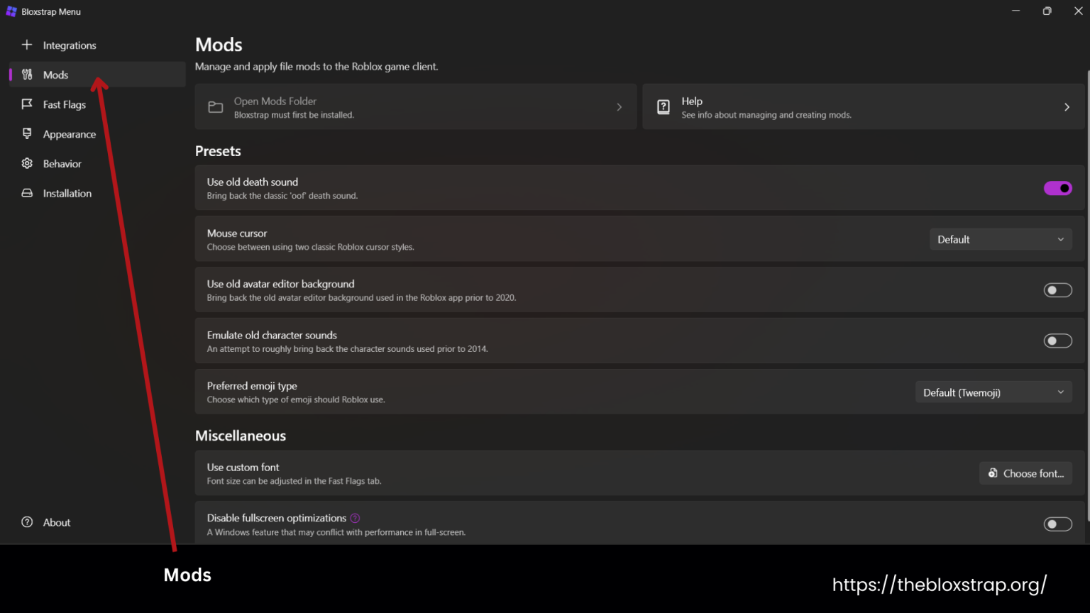 Bloxstrap (v2.9.0) » Download #1 Roblox Bootstrapper [Official]